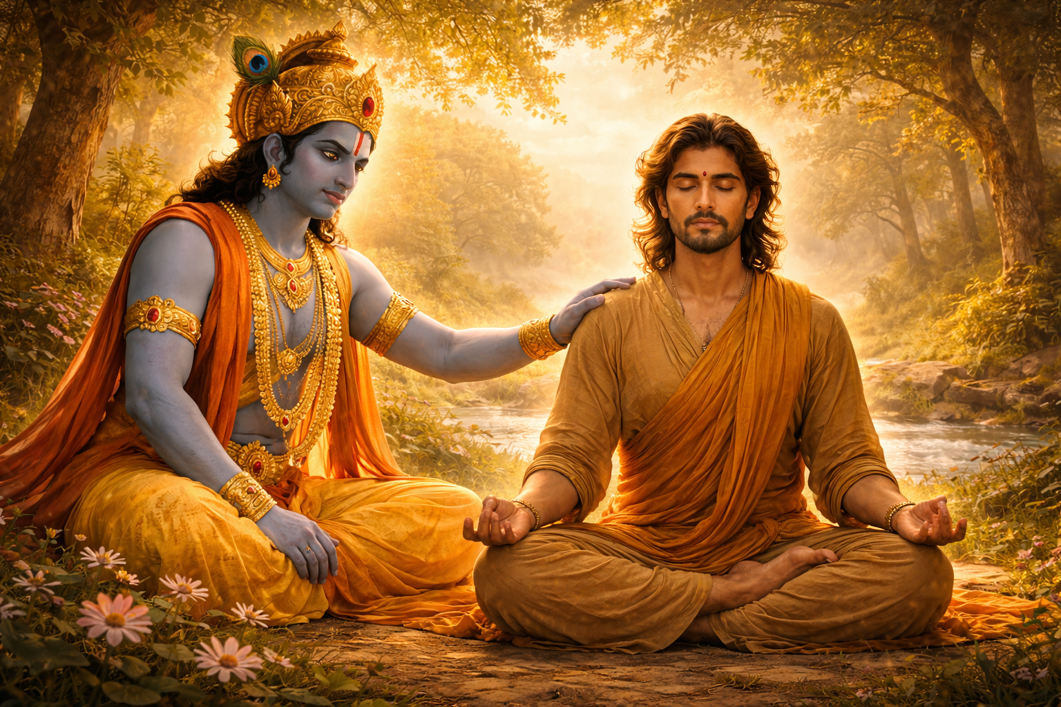 Bhagavad Gita shloka of the day to calm a restless mind