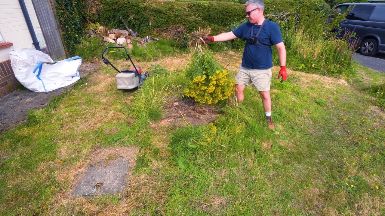 She was too depressed to face her garden until this transformation