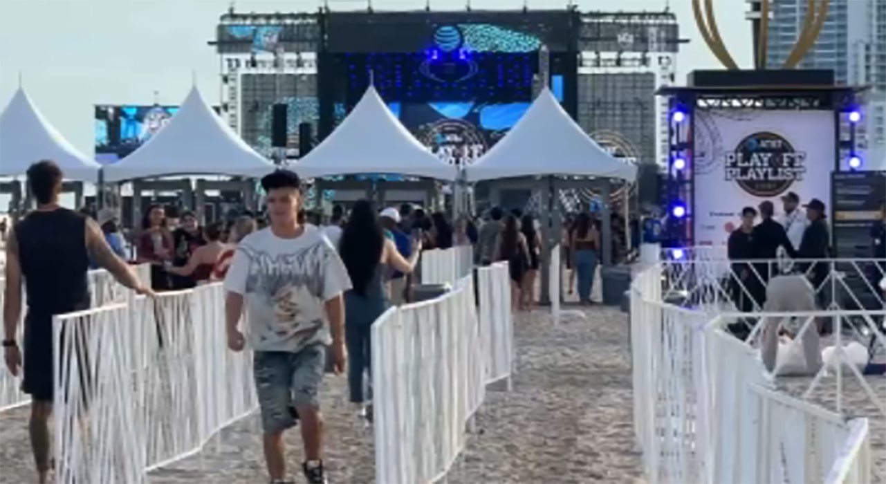 Security increases for AT&T Playoff Playlist Live! in Miami Beach
