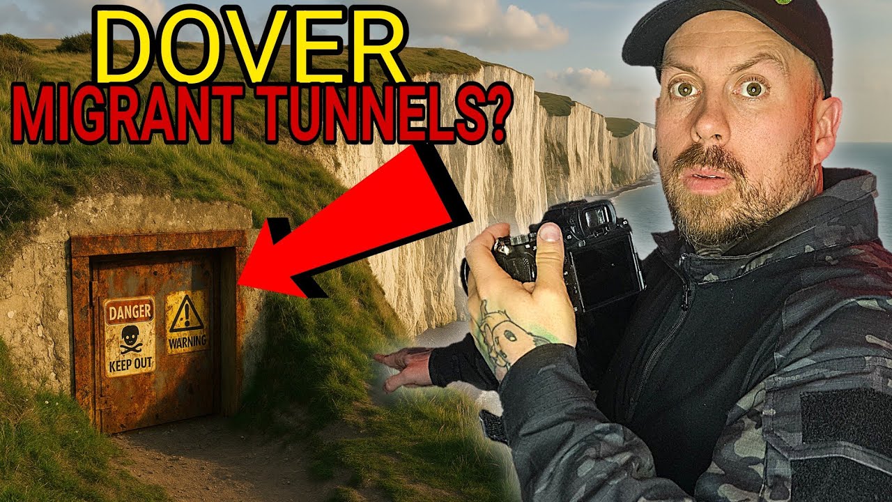 We found secret passage into Dover Castle underground (alleged migrant ...