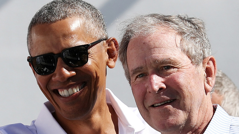 Are Barack Obama and George W Bush related?