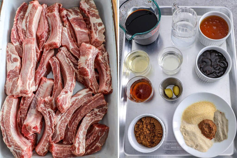 Sticky ribs recipe