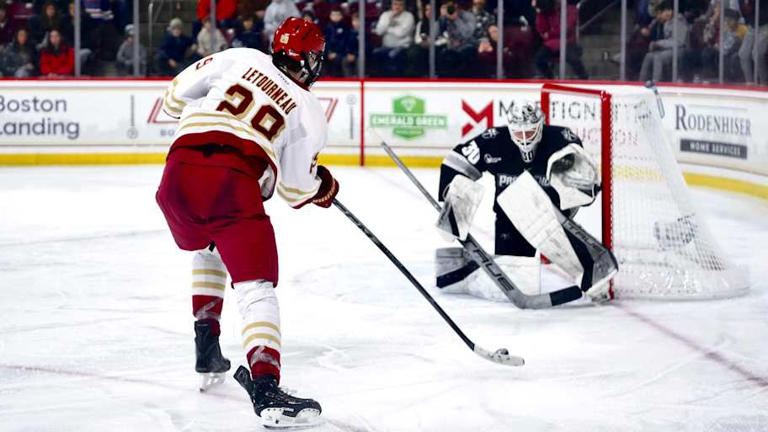 Where Boston College sits in Hockey East standings after being swept by ...