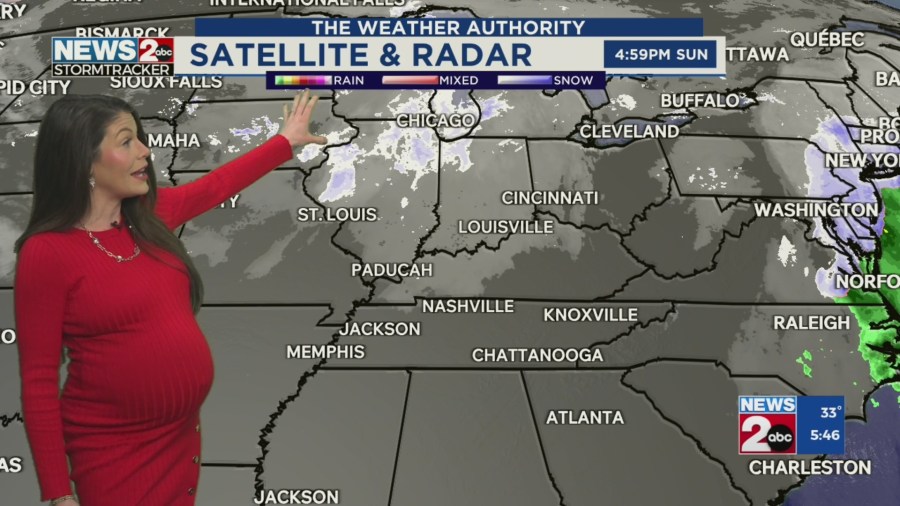 Cold but bright start to our week!