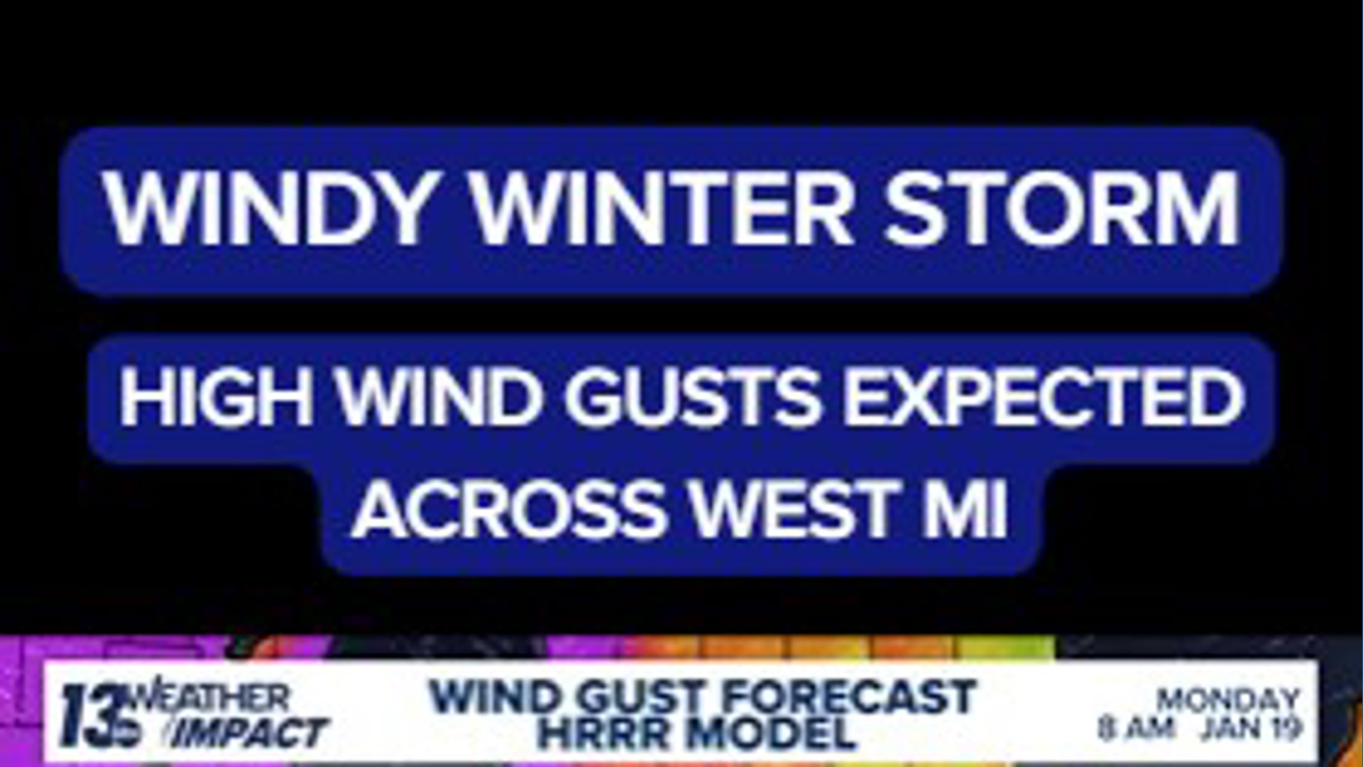 High wind gusts expected to impact morning commute