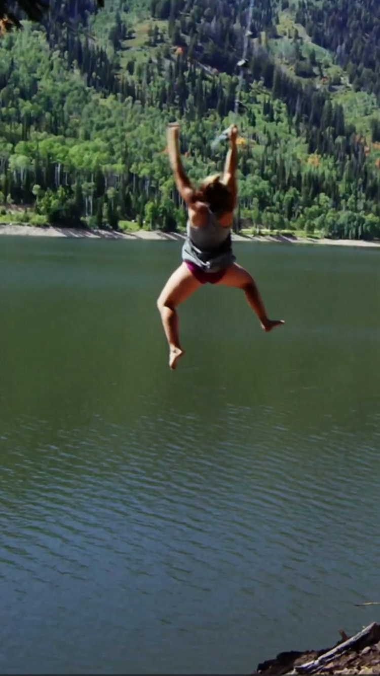 Rope swing gone wrong