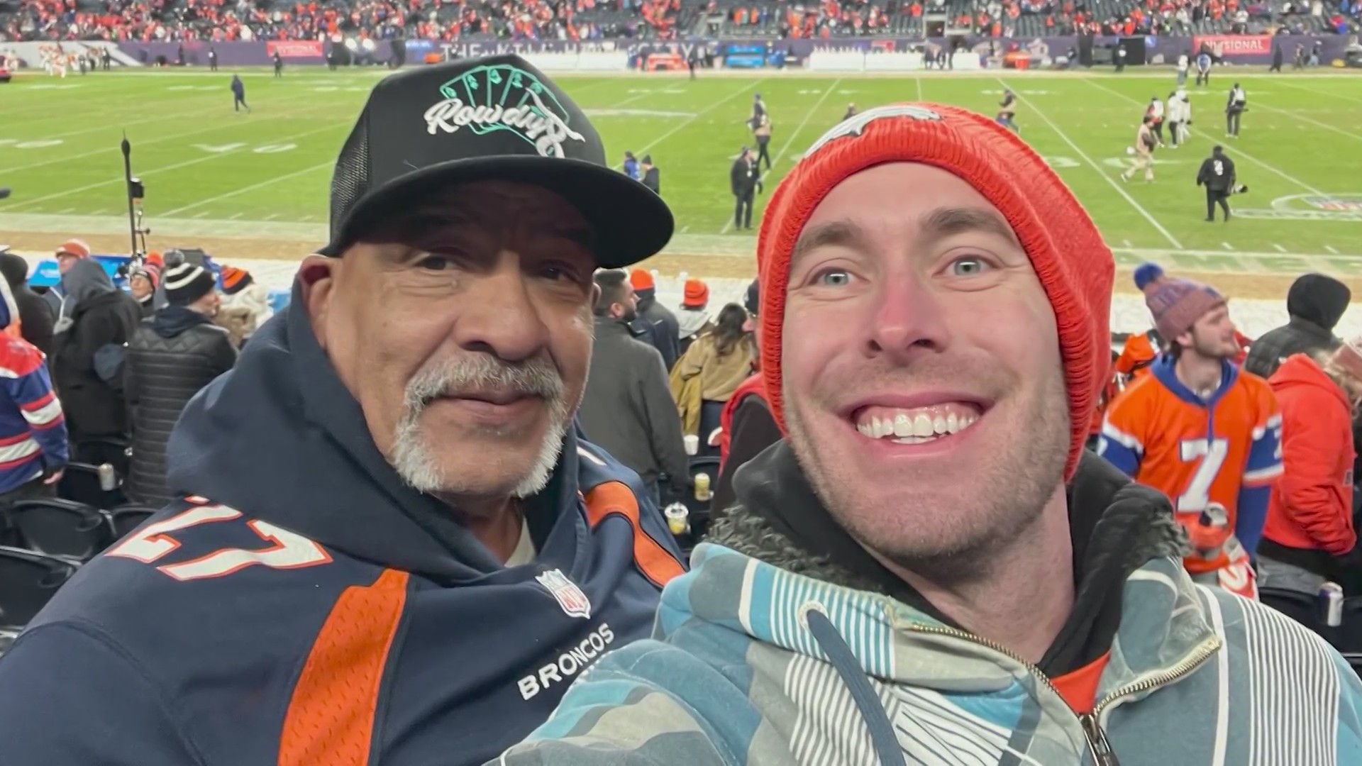 Denver Broncos fans gift playoff ticket to neighborhood "handyman"