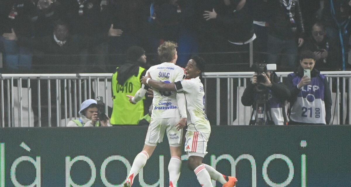 À dix, Brest s’incline logiquement à Lyon