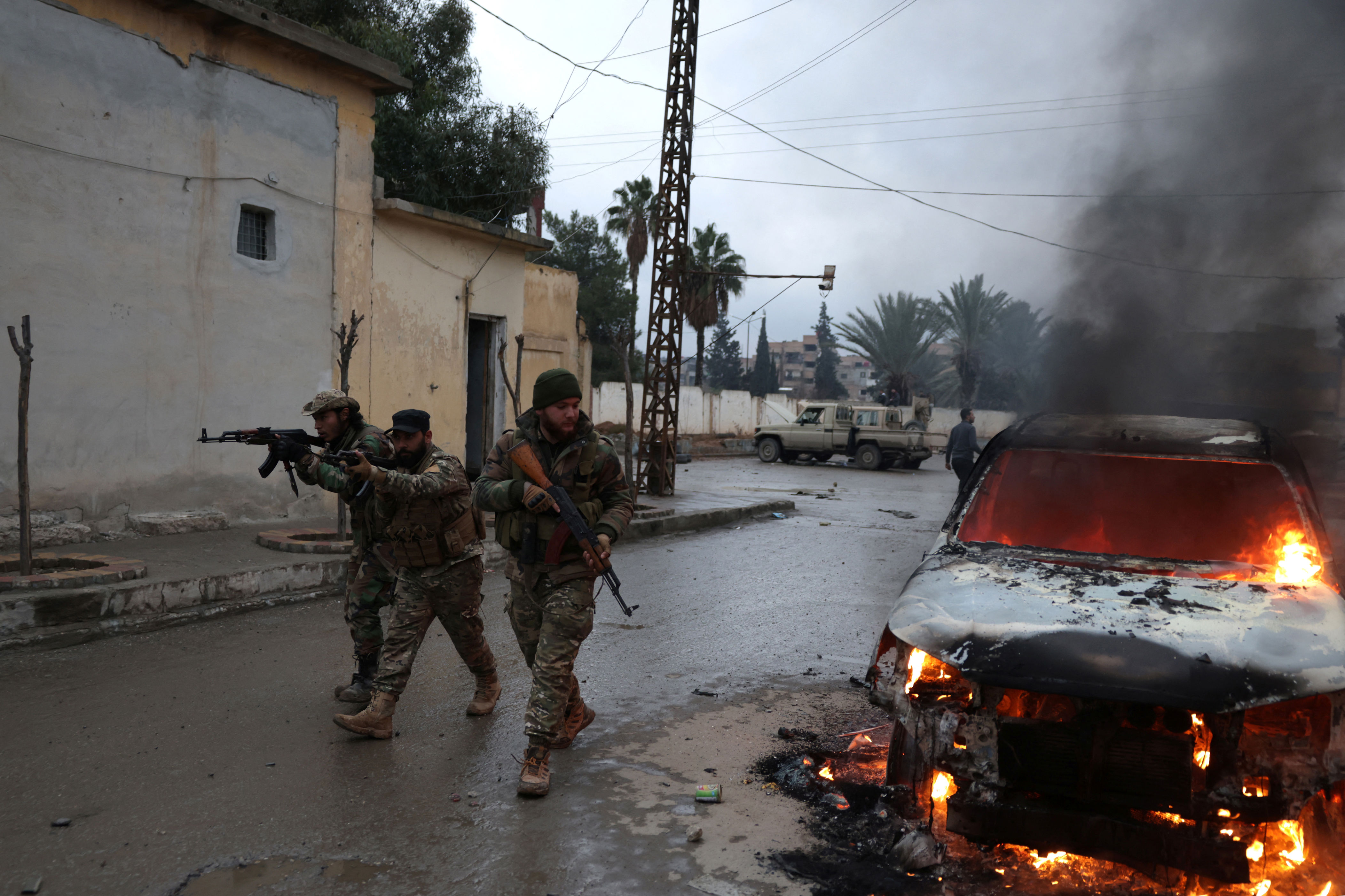 Syria says it has reached ceasefire with US.-backed Kurdish militia