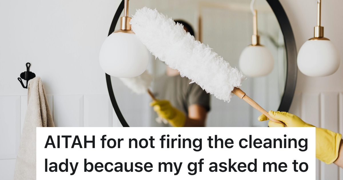 Boyfriend lets his long-time cleaner have an occasional soda with his ...