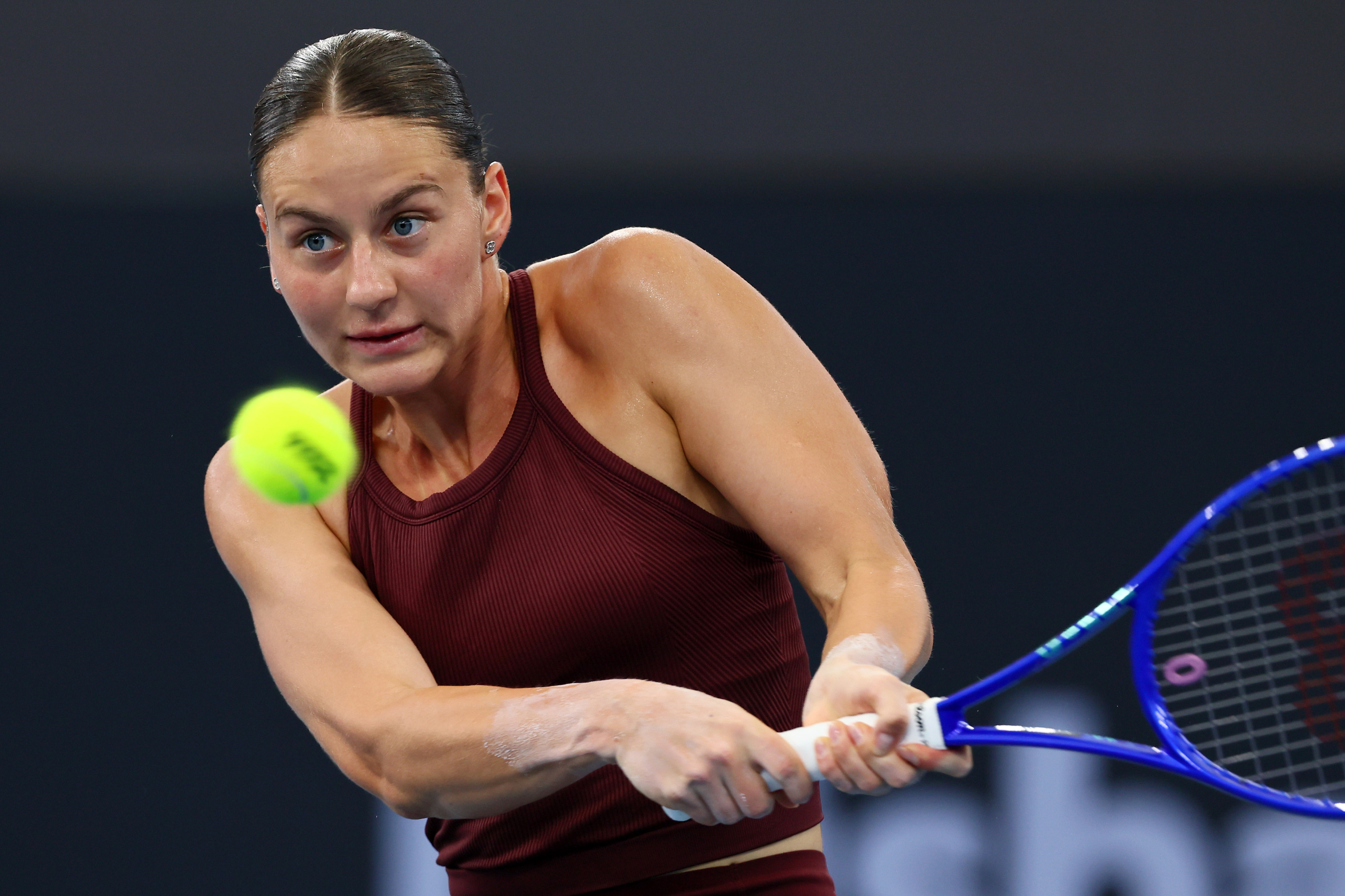 Kostyuk confirma lesión de tobillo tras perder en primera ronda del ...