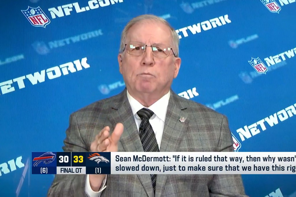 NFL’s rules analyst pressed over controversial Bills interception: 'Don ...