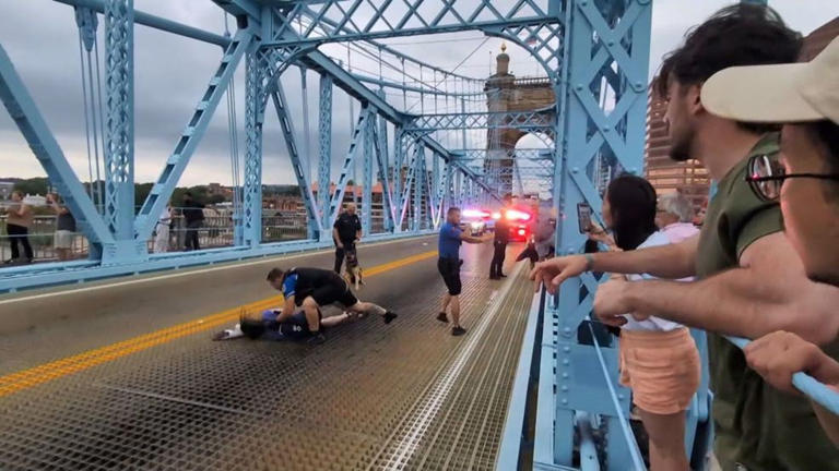 Charges dropped for Roebling Bridge protester, inspiring new advocacy ...