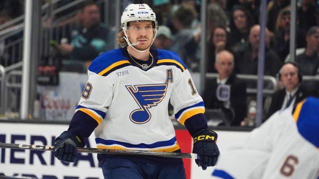 Blues’ Dylan Holloway to return from injury against Oilers