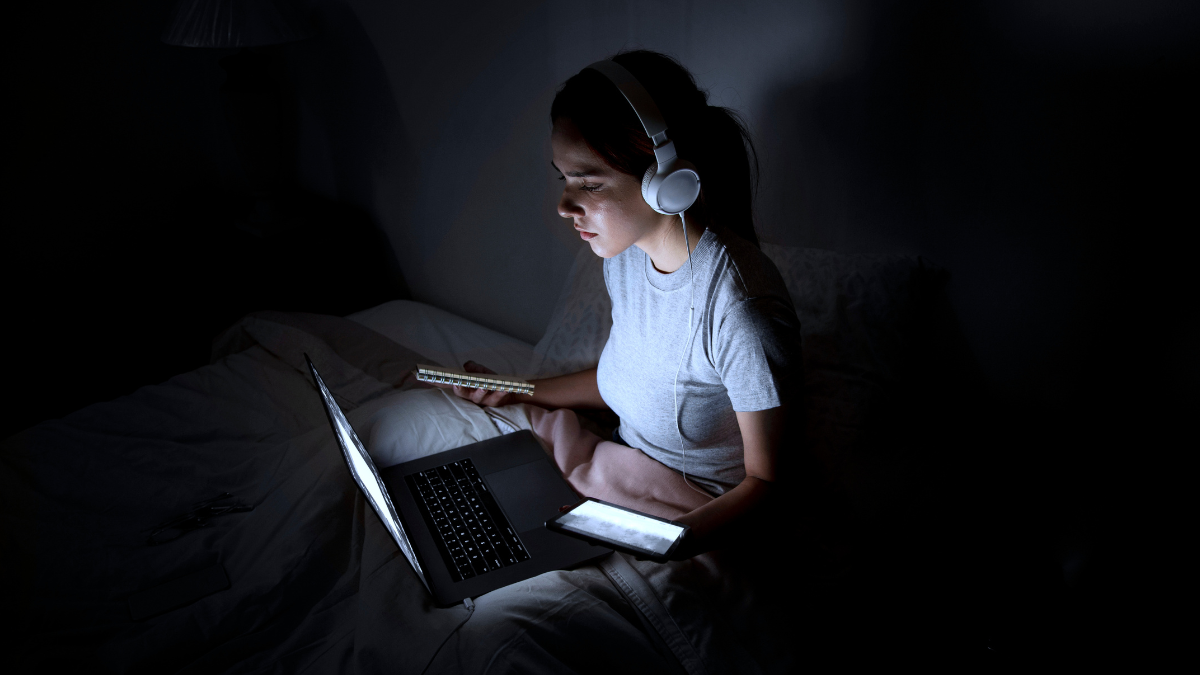 Is screen time before bed harming your health?