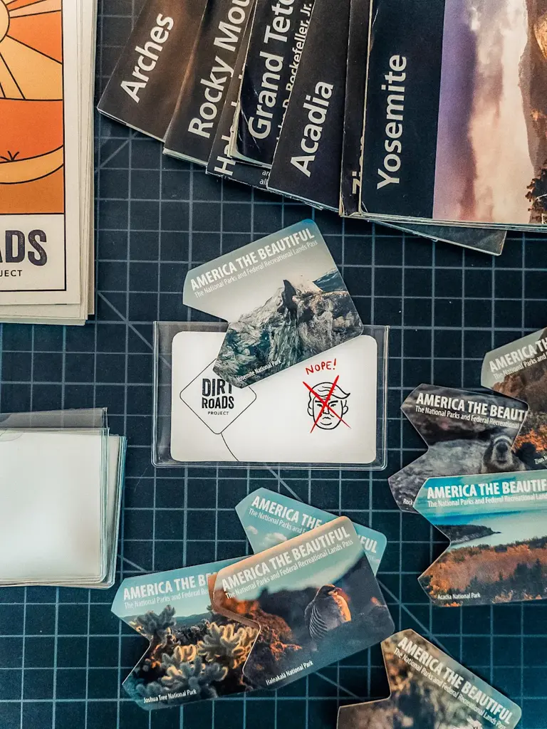 You’re banned from blocking Trump’s face on your national park pass—but ...