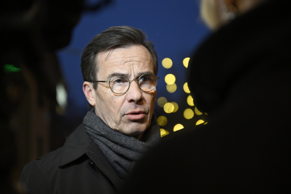 Kristersson om tullhotet: Vi ska ha is i magen