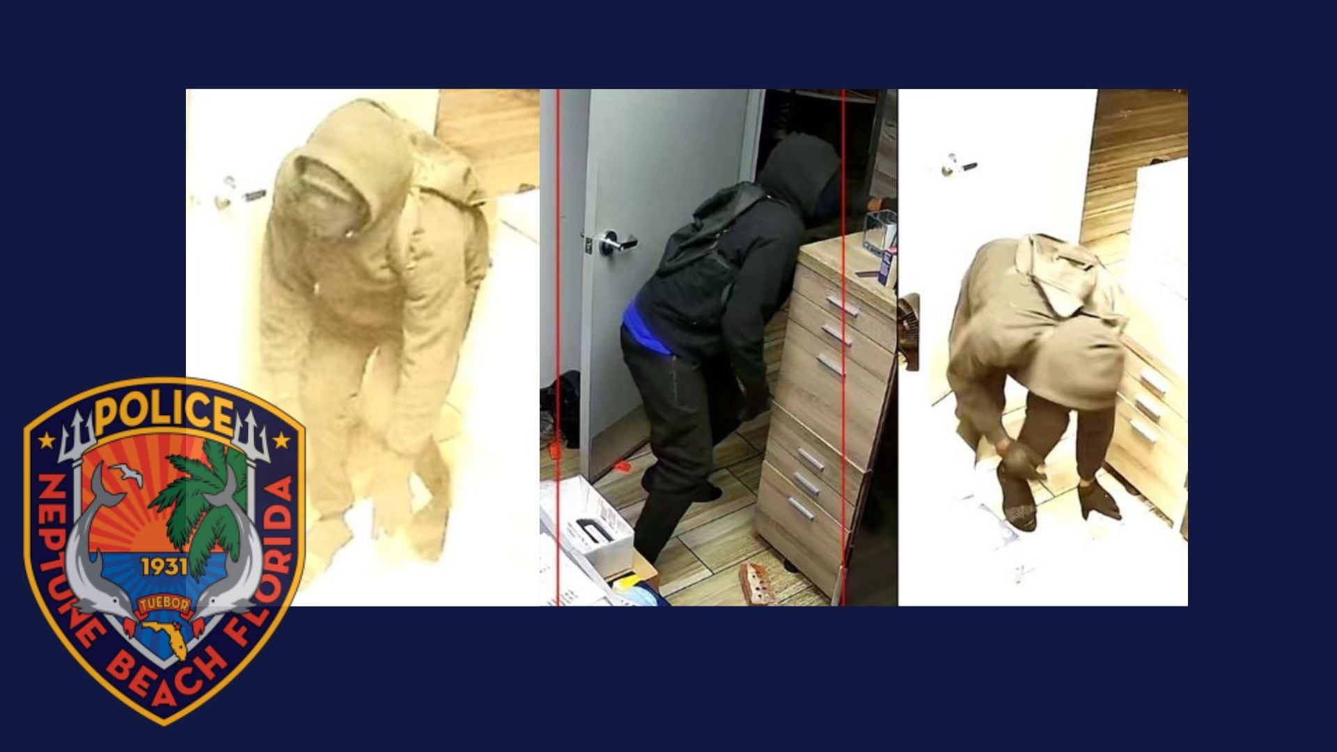 Neptune Beach police looking for suspect after break-in at Grumpy’s