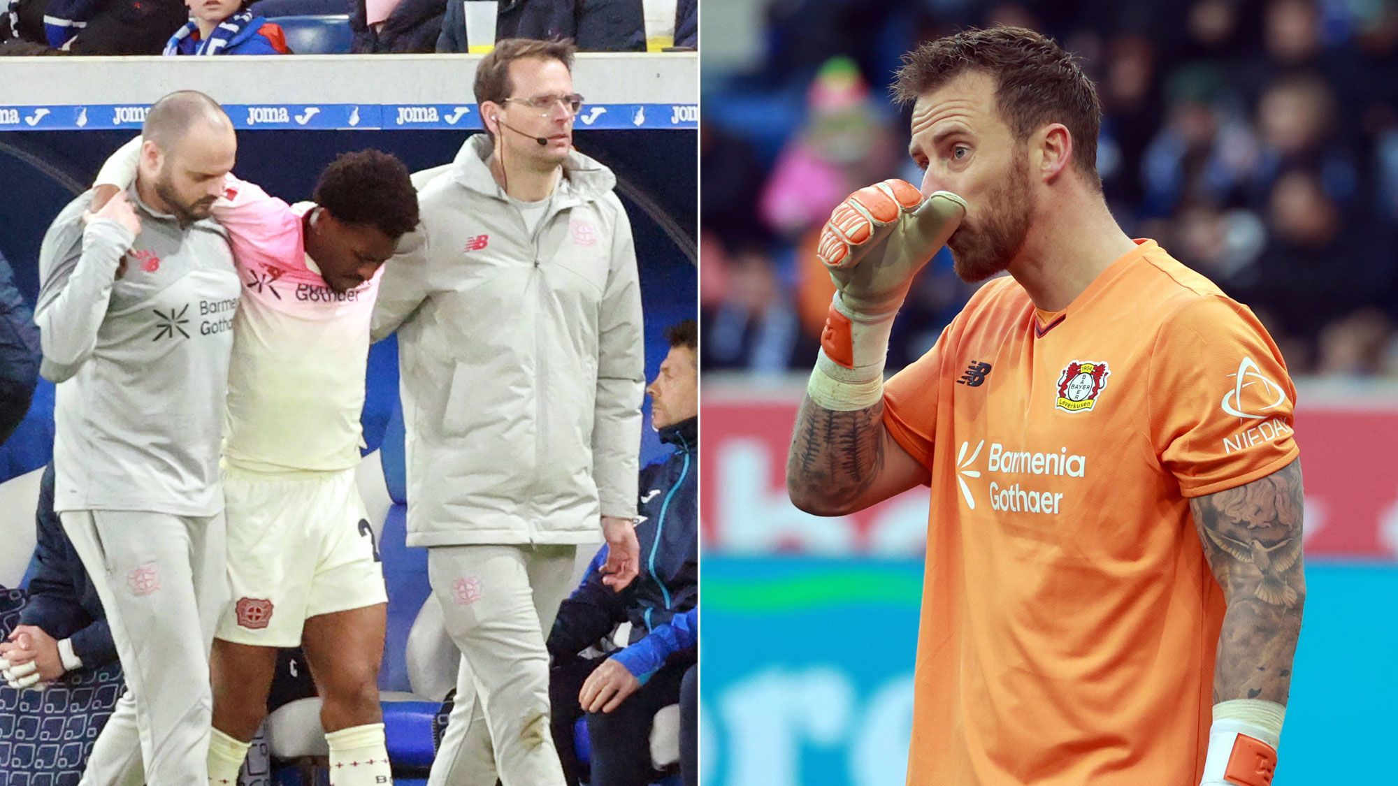 Flekken und Tella fehlen Bayer längerfristig