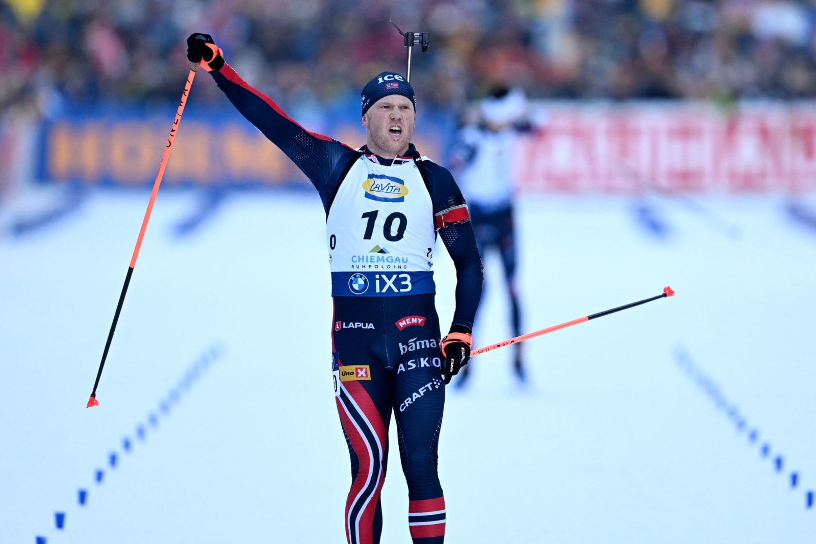 Jeanmonnot and Dale-Skjevdal win World Cup pursuit in Ruhpolding