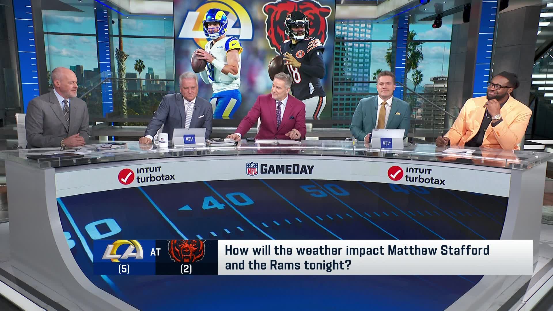 'NFL GameDay Morning' discusses the potential impact of weather on Rams ...