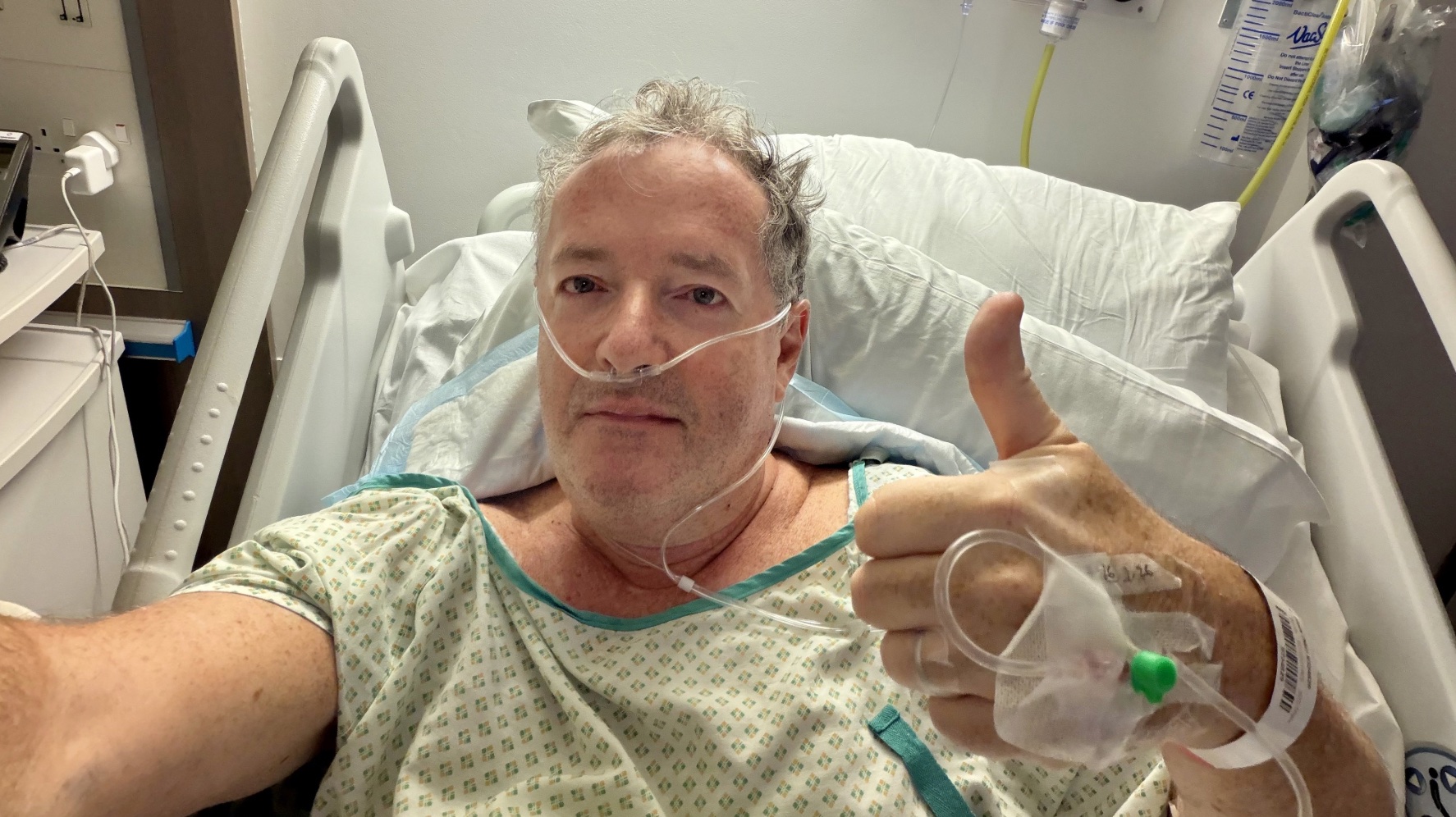 Piers Morgan reveals he broke his femur in freak accident: 'New year ...