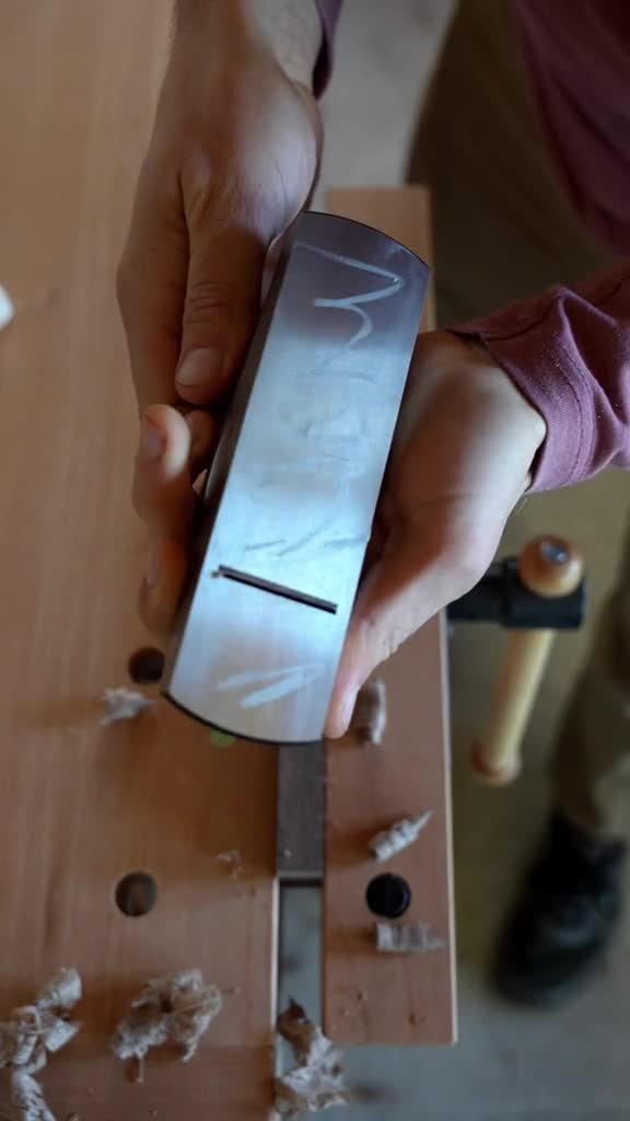 Simple paraffin trick for smoother hand plane cuts