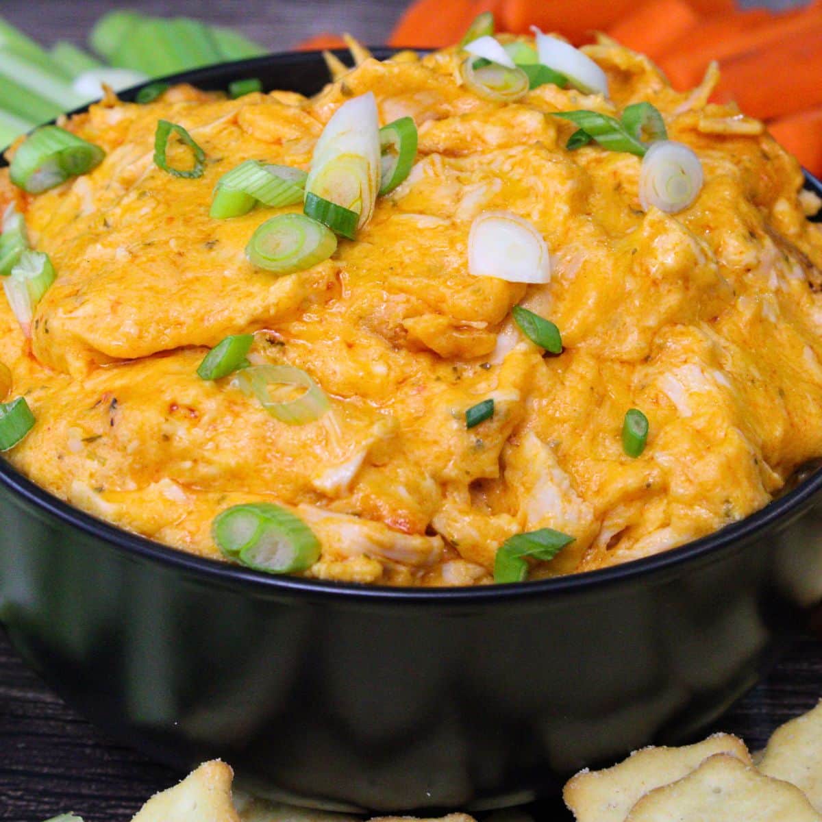 The easiest game day appetizer: Microwave buffalo chicken dip that's ...