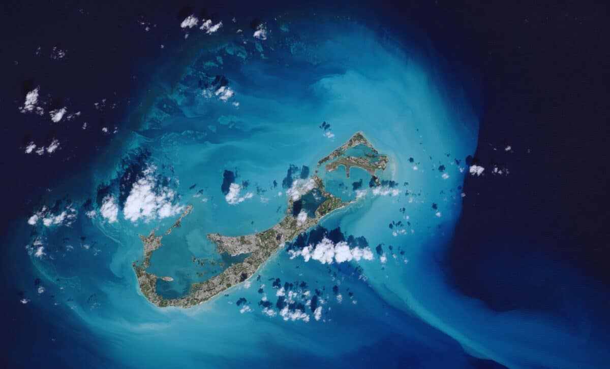 NASA caught the ocean turning strange colors around these islands