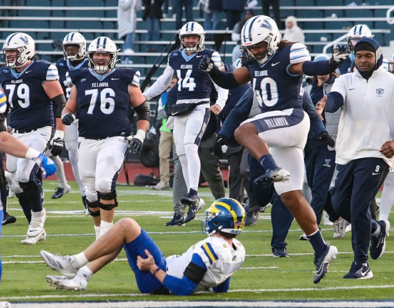 West Virginia adds Villanova LB Jason Hall