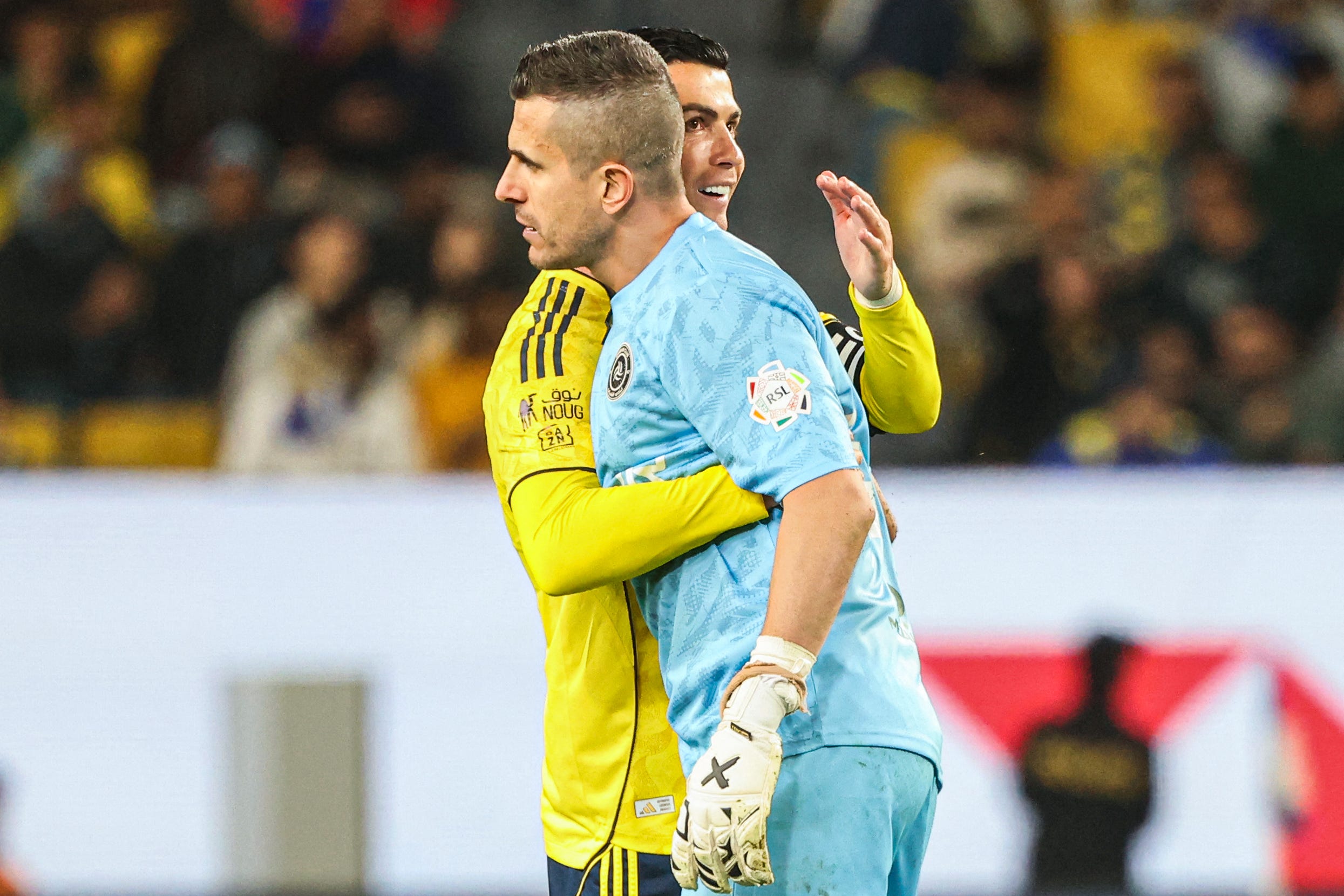 Cristiano Ronaldo shoves goalkeeper's head after Al Nassr goal
