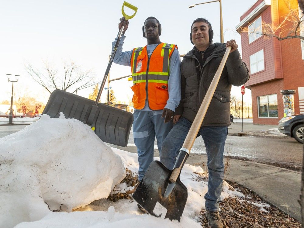 Snow business: Alberta Avenue merchants take out $100K loan to clear ...