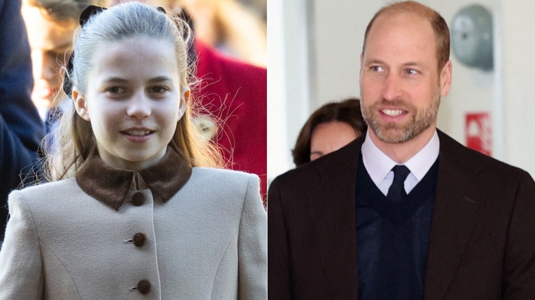 Side-by-side photos of Princess Charlotte & Prince William will have ...