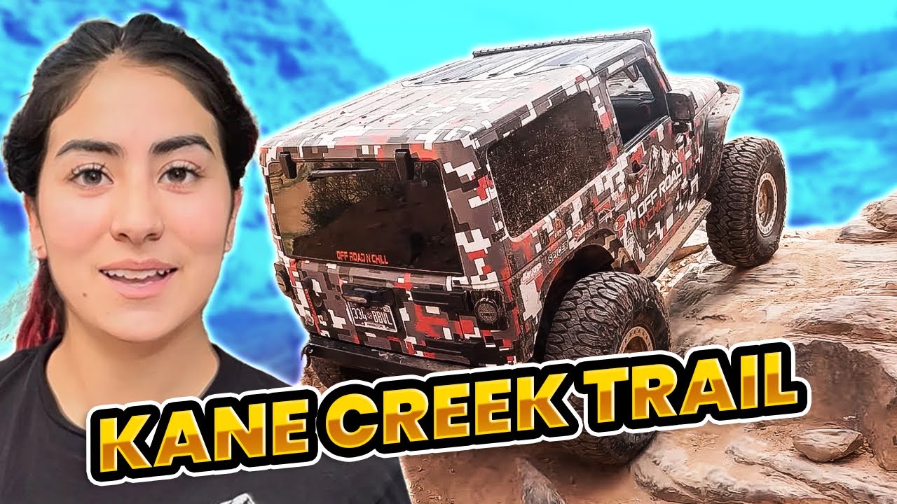 A different off-road trail in Kane Creek, Moab