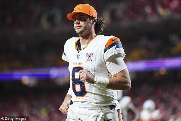 Who is Jarrett Stidham? Broncos backup set to start AFC Championship ...