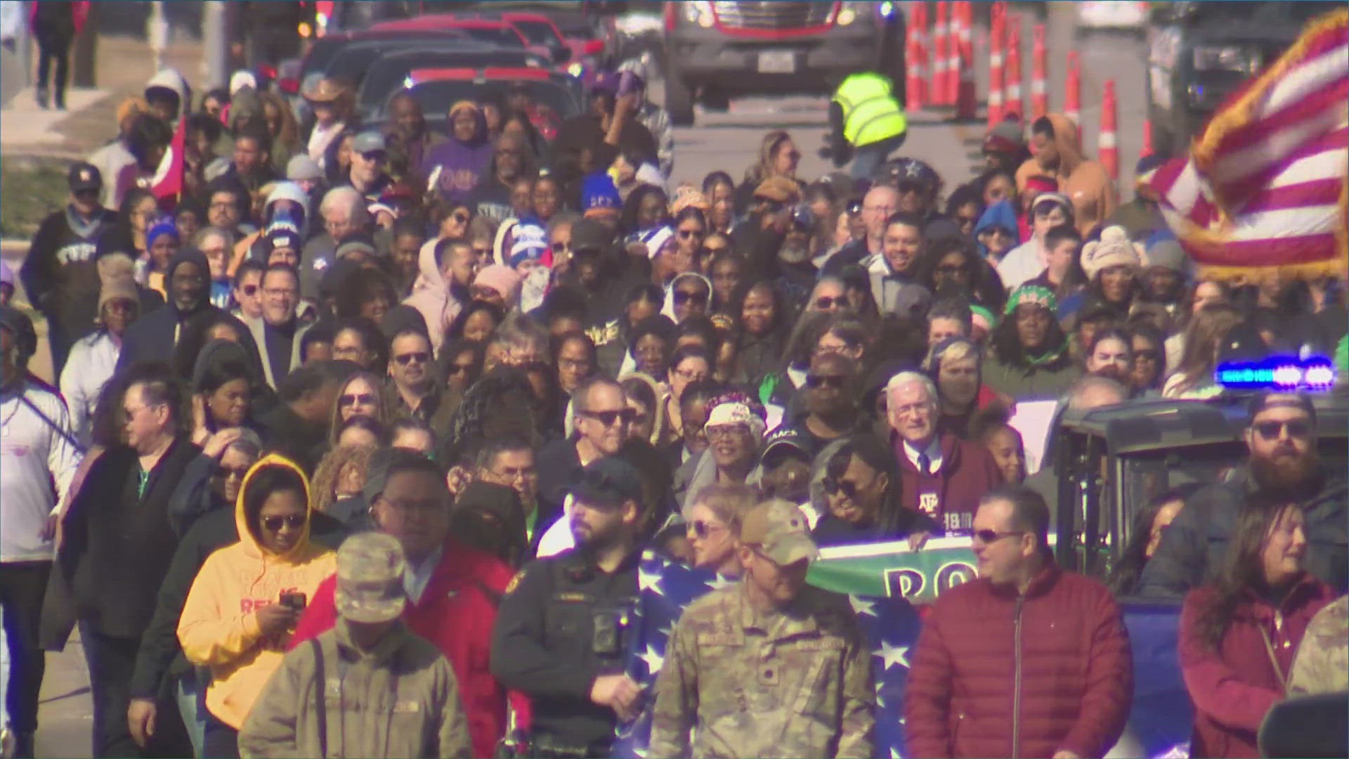 Round Rock holds MLK Jr. walk and remembrance ceremony