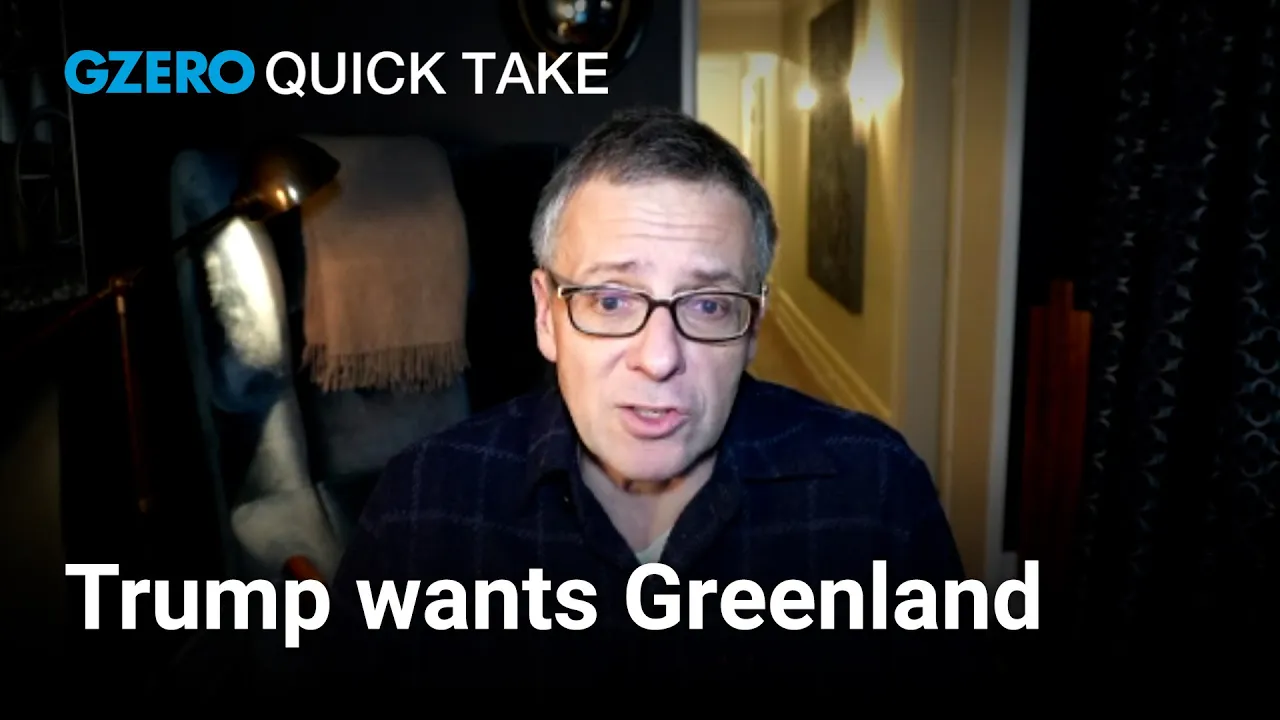 Why Trump is pushing to take Greenland | Ian Bremmer's quick take
