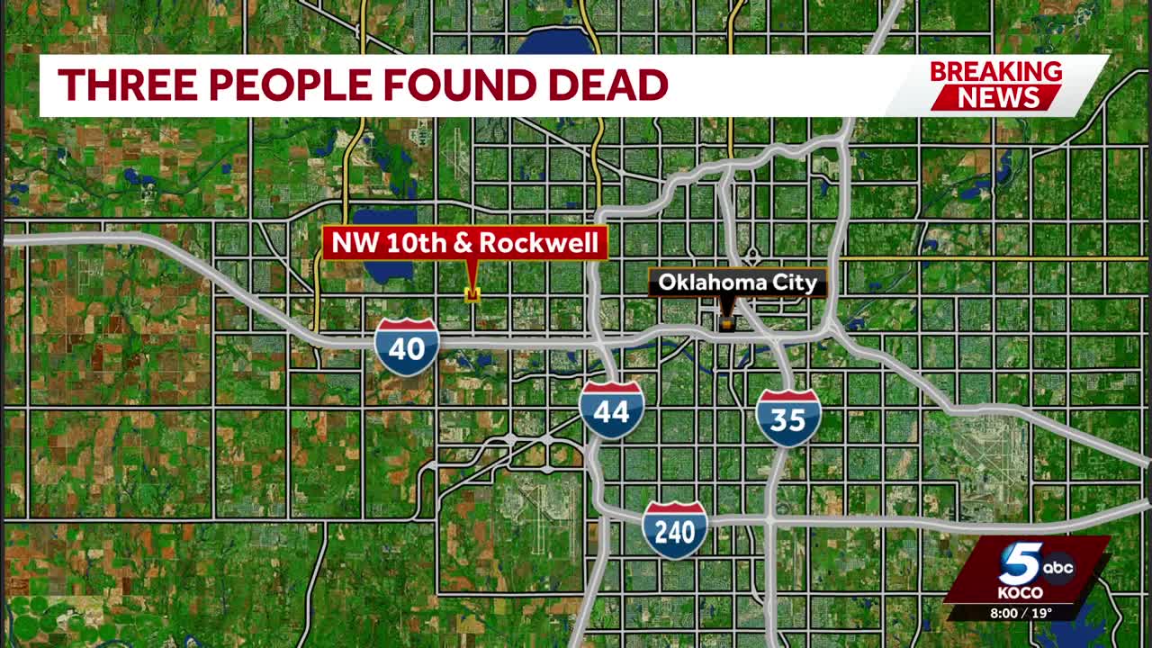 OCPD: Three people found dead in northwest OKC, cause unknown