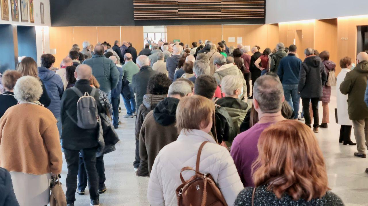 Afluencia masiva al ensayo de la vacuna del virus sincitial en Galicia