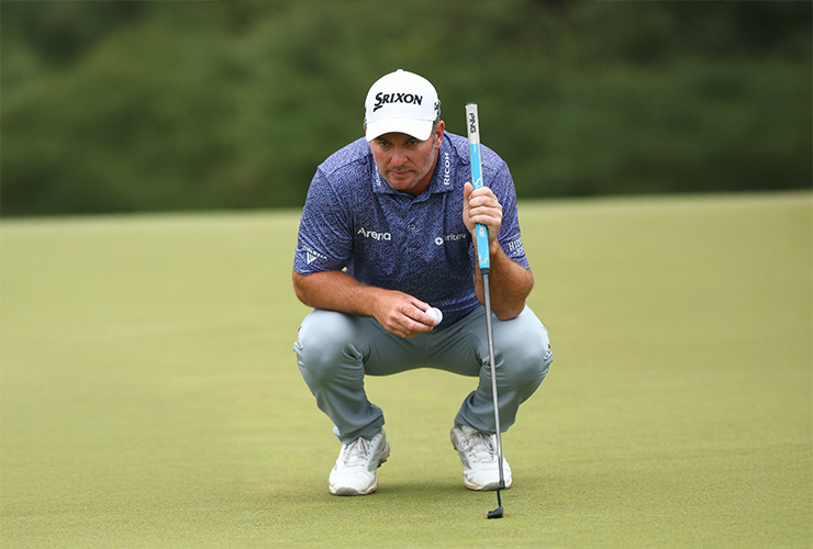 Ryan Fox is constructing a victory with Arena