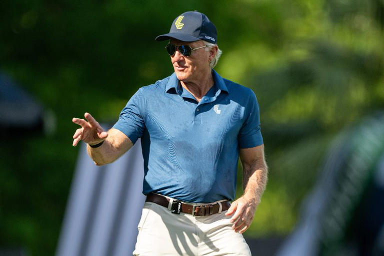 Greg Norman hits out at Rory McIlroy and challenges him to 'man-on-man ...