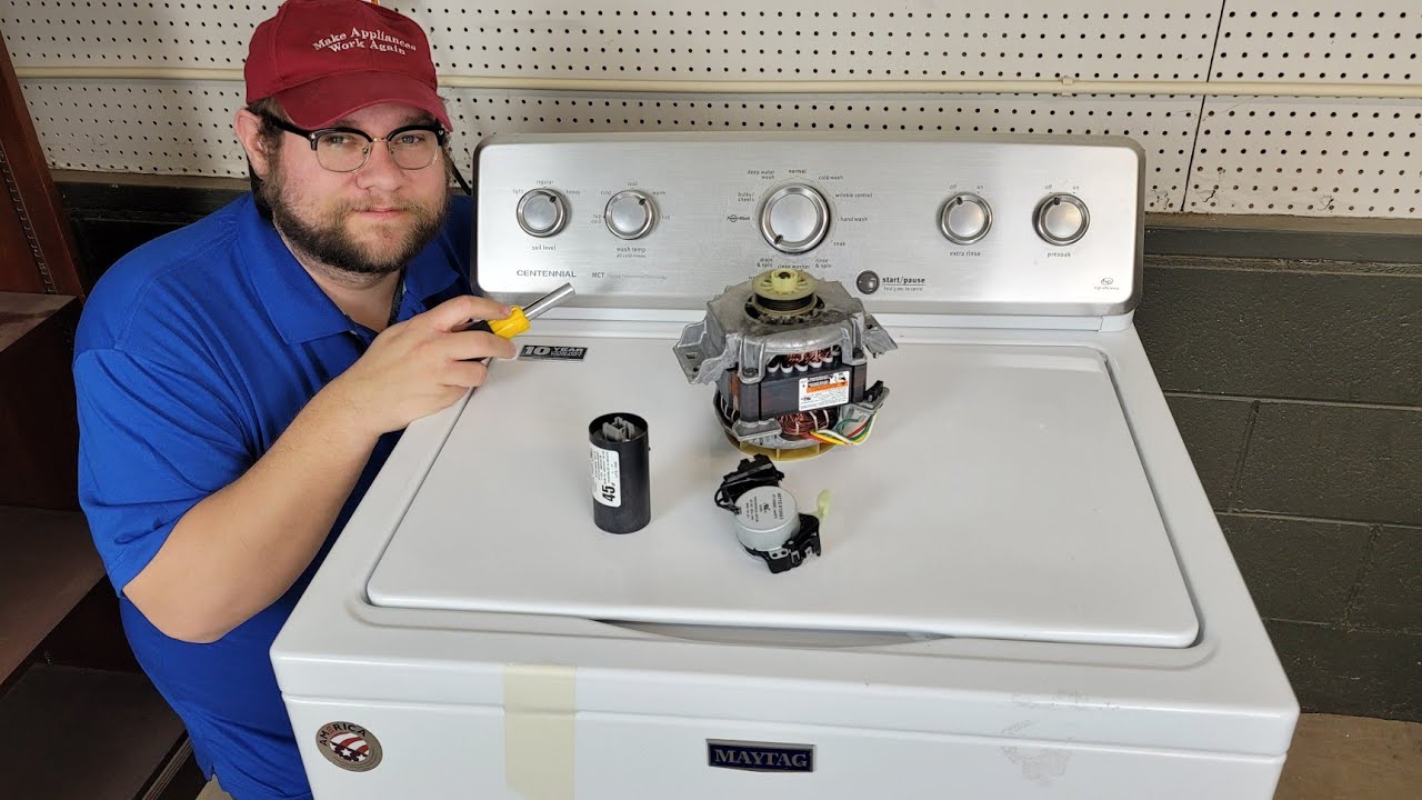 Maytag washer won't spin - how to troubleshoot a Maytag Centennial washer
