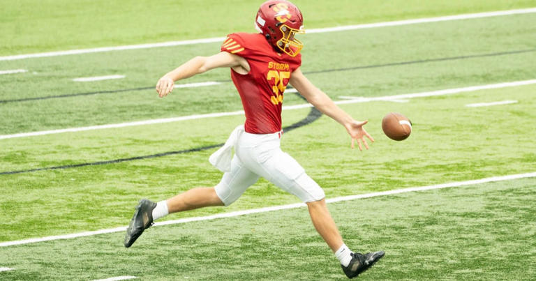 Simpson College All-American punter Tanner Philpott transferring to Iowa