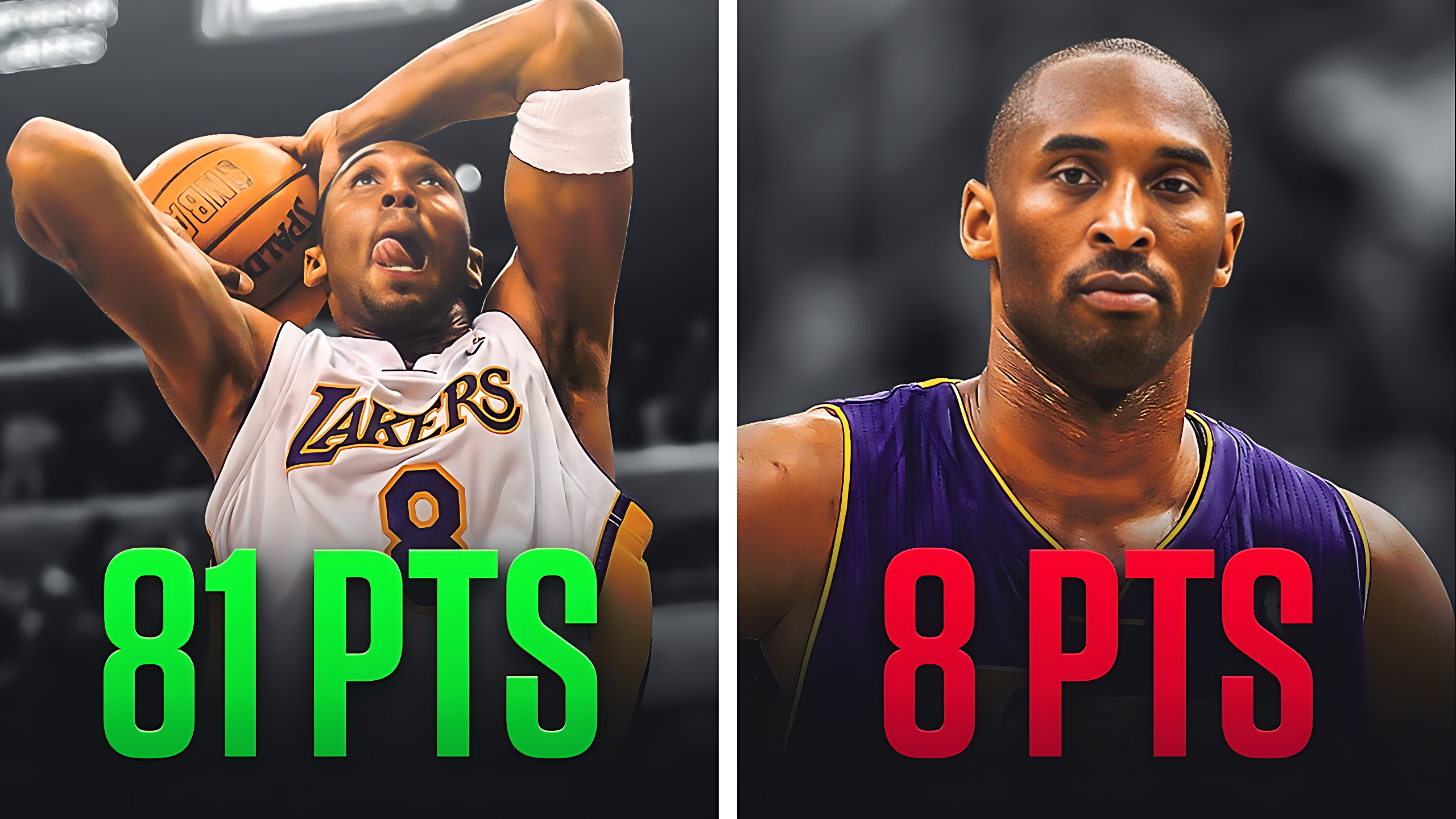 Kobe Bryant's best game & his worst game