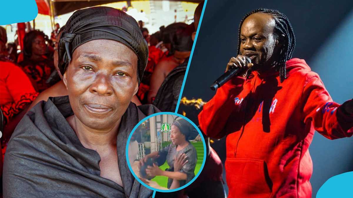 Emotional Appeatu breaks down after meeting Akosua Serwaa for the first ...