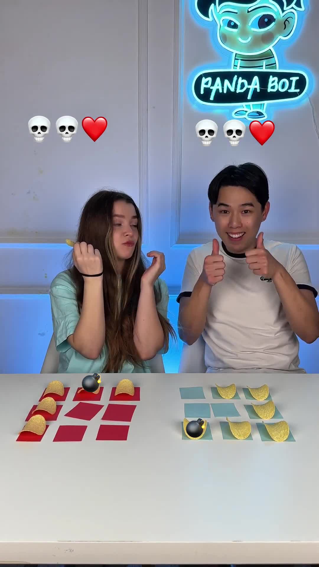 I tried the Pringles bomb challenge!