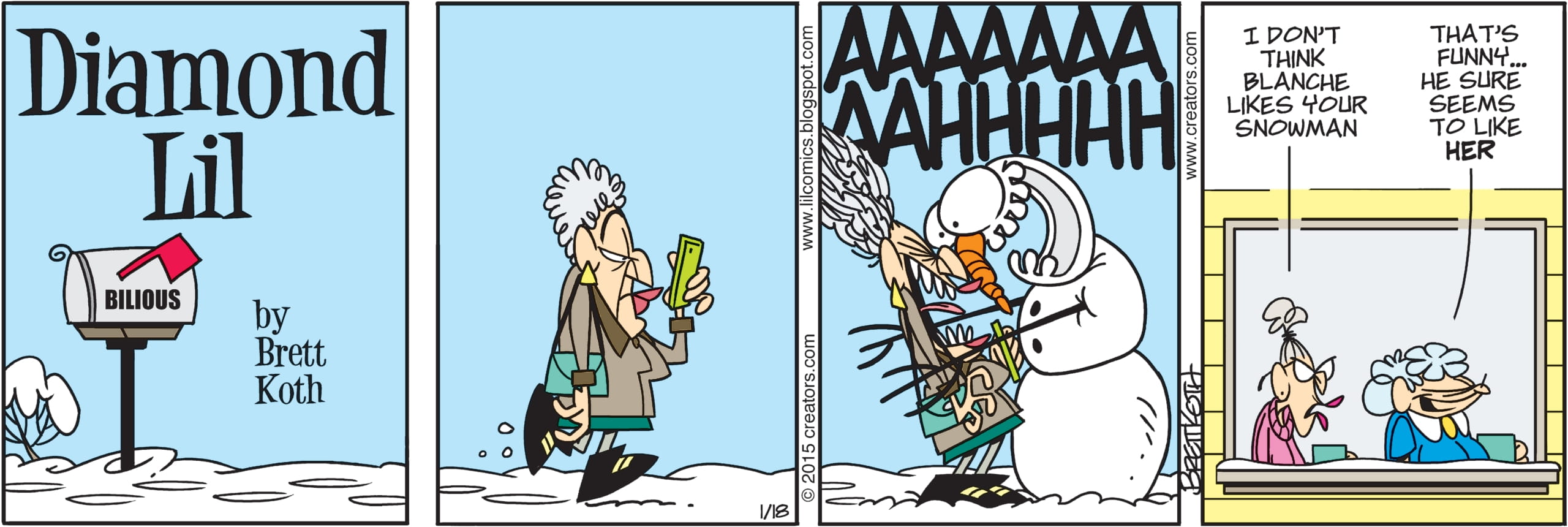 The best 'Diamond Lil' comics by Brett Koth