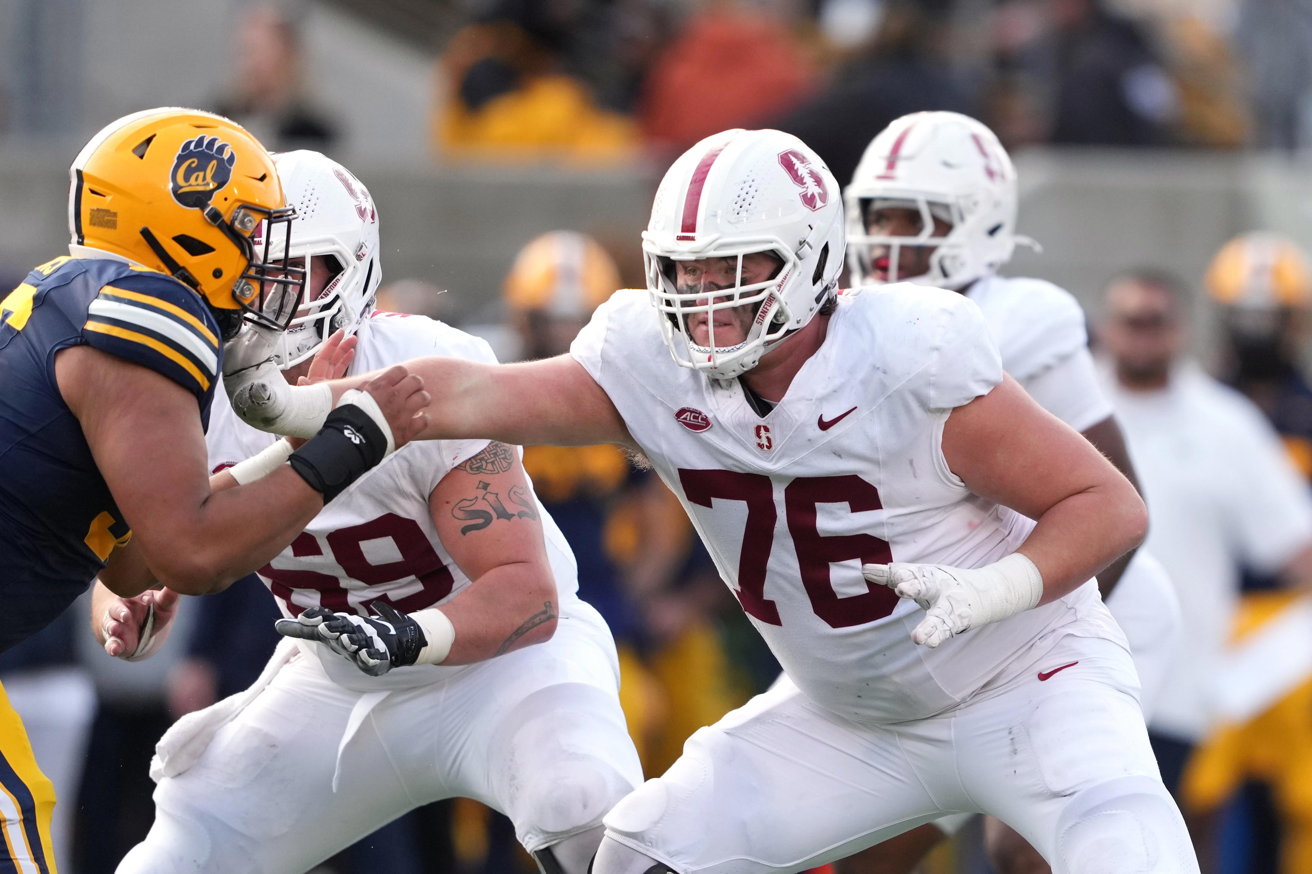 Auburn Tigers sign veteran Stanford offensive line transfer