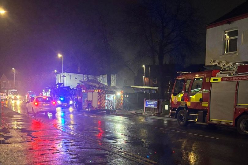 Search for potential casualties after pub ravaged by fire