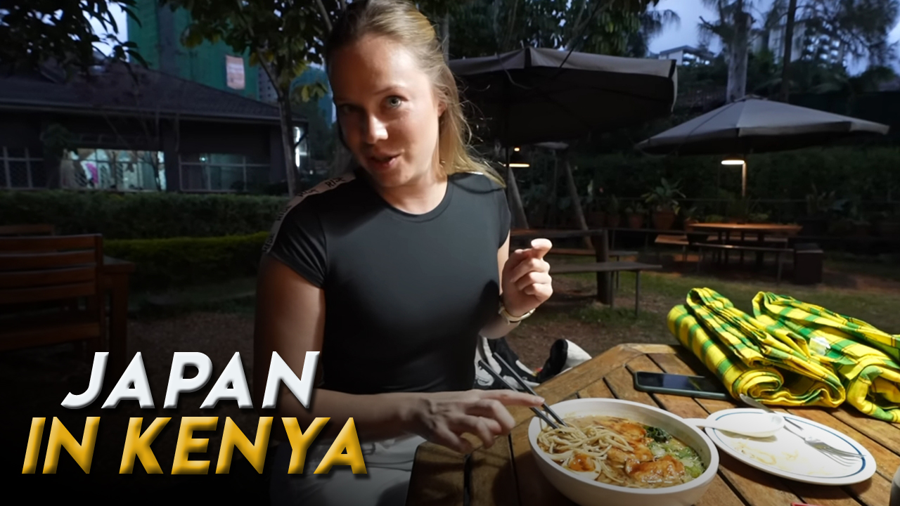 Inside a Japanese restaurant in Nairobi serving authentic ramen